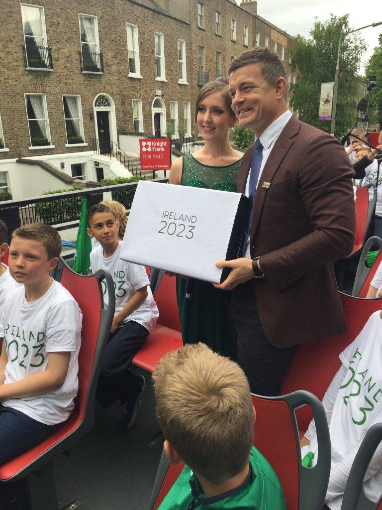 Peace Proms Choir help launch IRFU World Cup 2023 Bid. – Cross Border ...