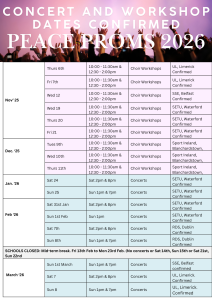 Peace Proms 2026 – Dates Confirmed – Cross Border Orchestra of Ireland ...
